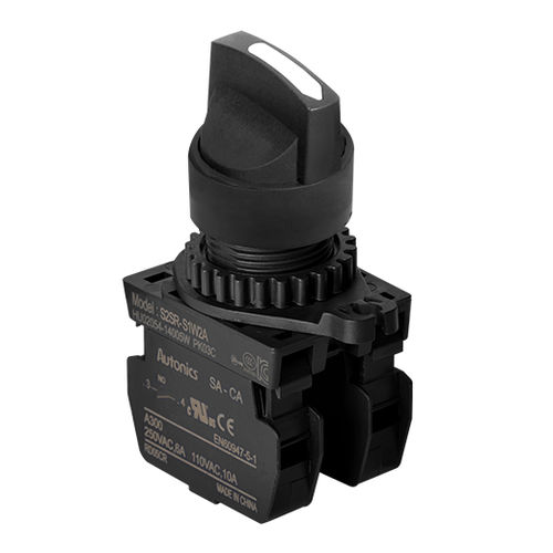 Selector switch - S2SR series - Autonics - lever / multipole / IP65