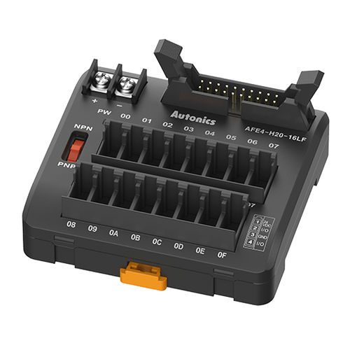 DIN rail-mounted terminal block - AFE series - Autonics - quick-connect ...