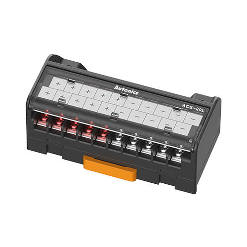 DIN rail-mounted terminal block - ACS series - Autonics - for PCB ...