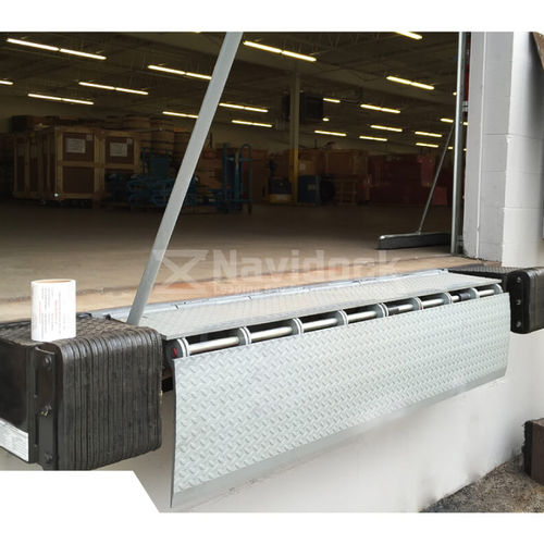 Mechanical dock leveler - MiniMDLND - NAVIDOCK - spring / swing-lip