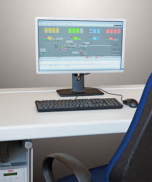 Weighing control system - Litronic-MPS LV - Liebherr Mischtechnik