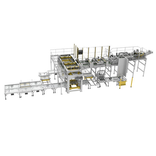 High level infeed palletizer - ARCUS 5000 B - NEWTEC BAG PALLETIZING ...
