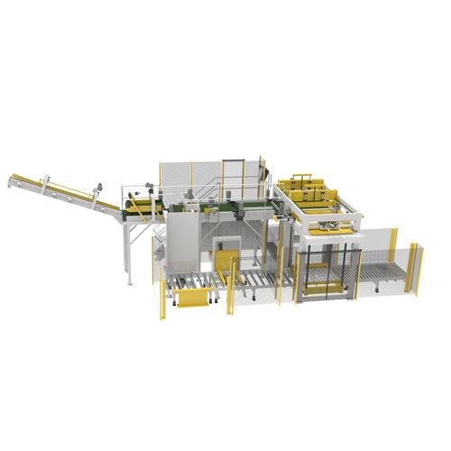 High level infeed palletizer - ARCUS 4000 B - NEWTEC BAG PALLETIZING ...