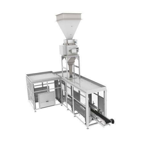 Vertical bagging machine - NEWTEC BAG PALLETIZING - flow-pack / for the ...