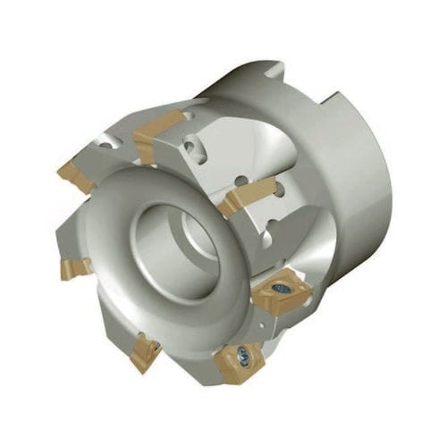 Insert milling tool - HMFU90 AP10 series - Heikenei - face / roughing ...