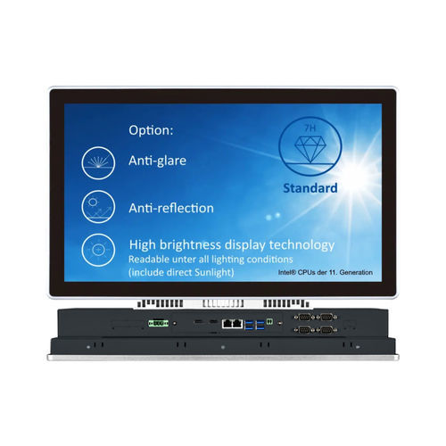 LCD panel PC - P series - ipc-core GmbH u. Co. KG - capacitive touch ...