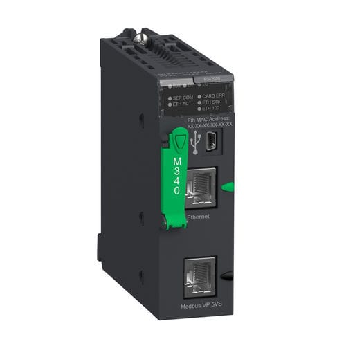 Integrated programmable automation controller - BMXP342020 - Schneider Electric - box / analog ...