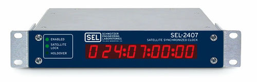 Synchronized clock - SEL-2407 - Schweitzer Engineering Laboratories