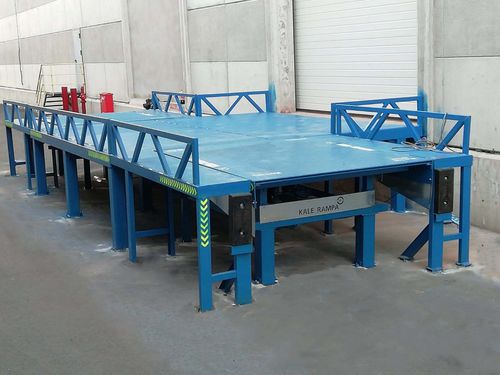 Vehicle ramp - Kale Rampa - for forklift trucks / fixed / hydraulic