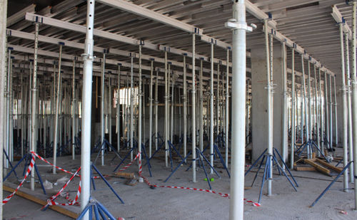 Tubular prop - SCAFFCO - vertical / steel / slab