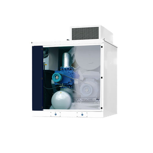 Roots rotary lobe air vacuum blower - RB-DV - ROBUSCHI - compact