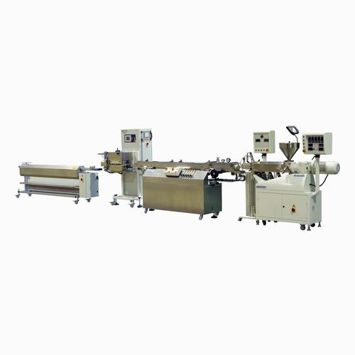 Extrusion line for medical applications - AMSE - tube / for thermoplastics