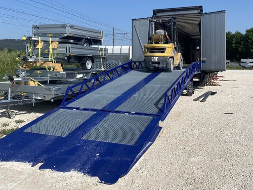 Trolley loading ramp - AZ RAMP STAR XL - AZ RAMP - for docks / for ...
