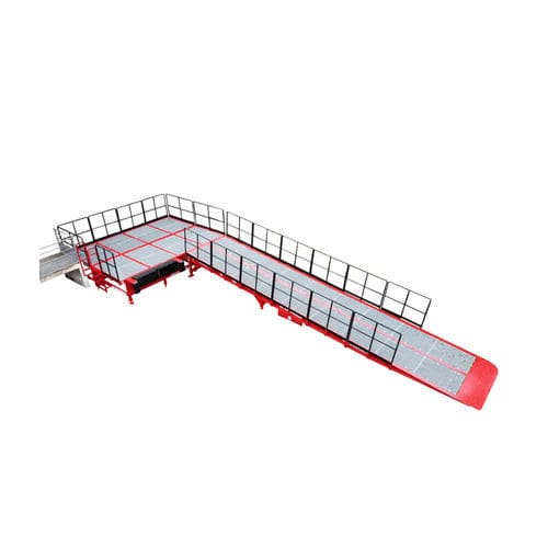 Pallet loading ramp - 2020 ADJ- 8T-L - AZ RAMP - wheel / platform ...