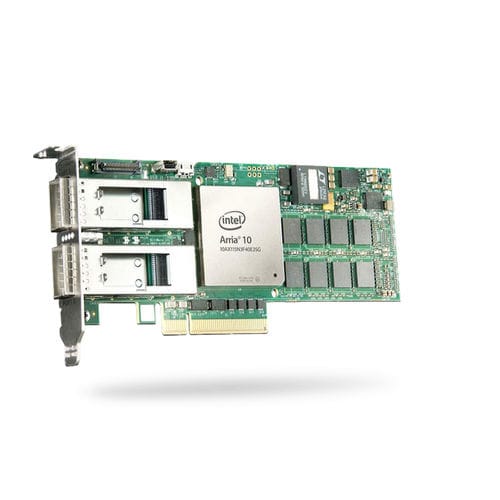 Mini PCIe FPGA card - A10PL4 - BittWare - with I/O processor