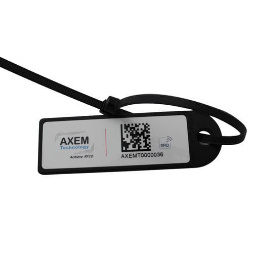 RFID label - AX'Tag Locker XL - AXEM Technology - UHF / buckled / to be ...