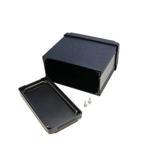 Rectangular enclosure - AK-C-B91 - SZOMK ELECTRONICS - aluminum ...
