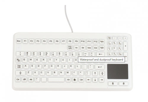 Desktop keyboard - blue-line.com - capacitive / 106-key / with touchpad