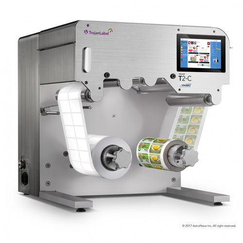 Continuous inkjet printer - T2-C - AstroNova GmbH - desktop / high ...