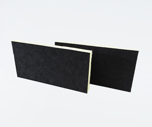 Acoustic isolating panel - BRINNER - rock wool core