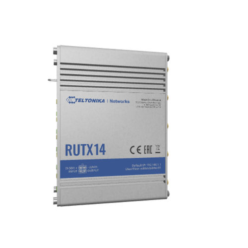 Cellular communication router - RUTX14 - Teltonika Networks - WAN / LTE ...