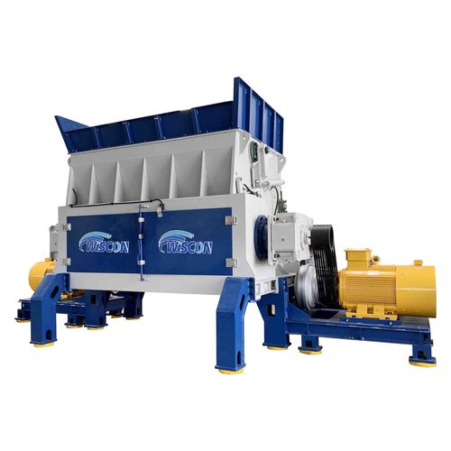 Primary shredder - M series - Wiscon envirotech Inc - single shaft ...
