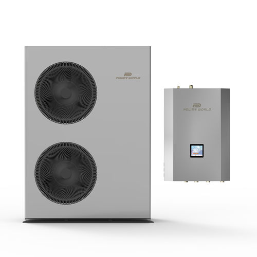 Air/water heat pump - R410a - Power World - inverter / low-temperature