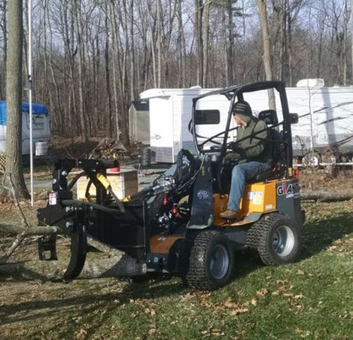 Wheeled loader - D254SW - TOBROCO - GIANT - articulated / telescopic ...