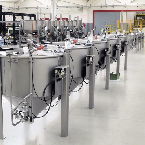 Automatic dissolution system - STK - LAWER - powder / for the textile ...