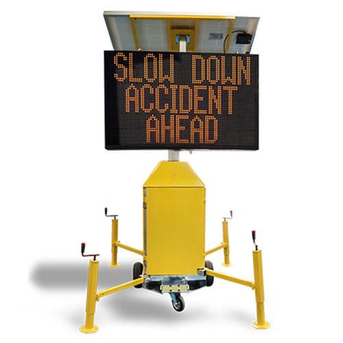 Safety sign - VMS - Messagemaker Displays