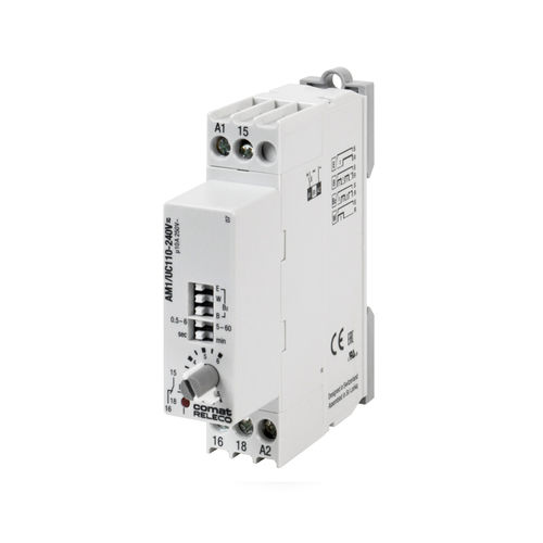 Time delay time relay - AM1 - Releco - multi-function / DIN rail