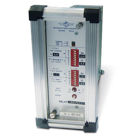 Power protection relay - A Line - Microelettrica - flush-mount ...
