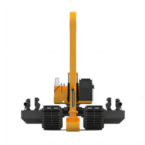 Amphibious excavator - RL-AE30 - Relong Tech - medium / crawler / diesel
