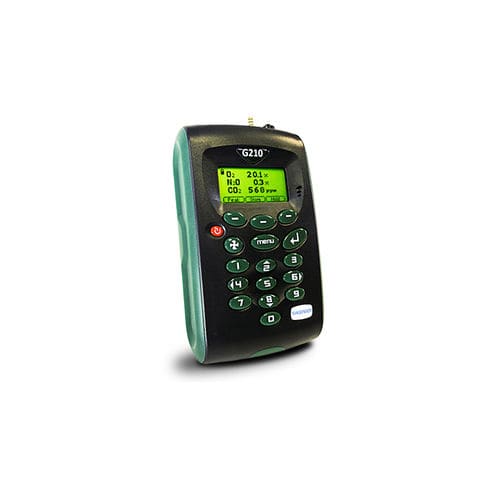 Gas analyzer - VIASENSOR G210 - QED Environmental - oxygen / carbon ...