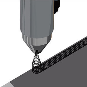 Hemming sealing system - TS-SWIRL7000 - DMTS - vehicle body