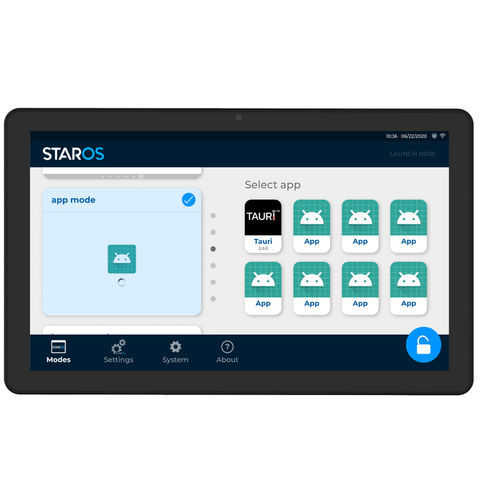 Control software - STAROS - Glory Star Group - process / Android
