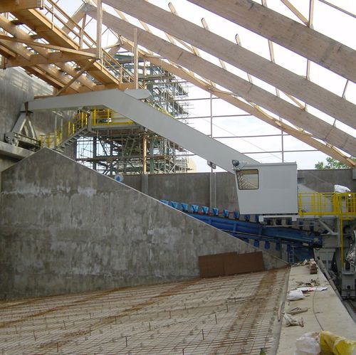 Boom stacker-reclaimer - AE-HE - A.E. ENGINEERS