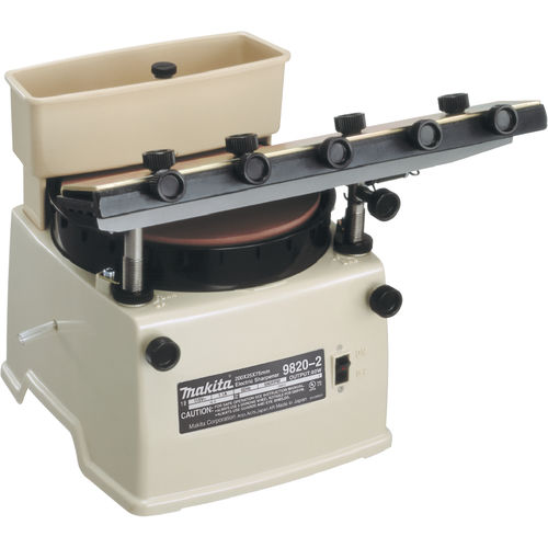 Horizontal disc sharpening machine - 98202 - MAKITA - manually ...