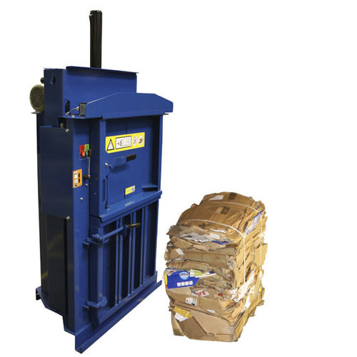 Cardboard baling press - MF-60 - OCTHA - for paper / for plastics / for ...