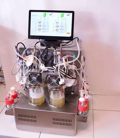 Laboratory-scale bioreactor - EDF-1.2 - Biotehniskais centrs - process ...