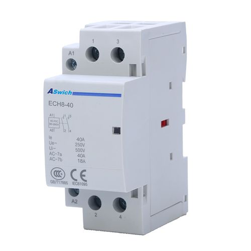 AC contactor - Aswich Electrical Co., Ltd - DC / DIN rail / compact