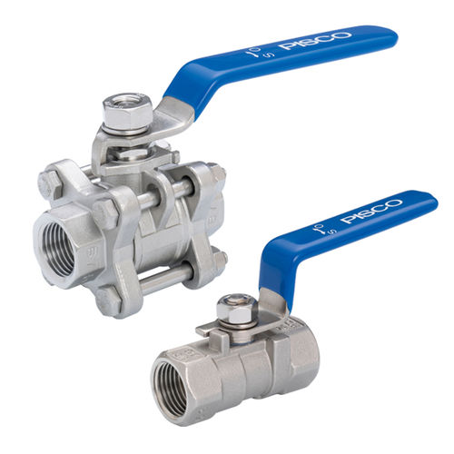 Ball valve - NSB series - NIHON PISCO CO., Ltd. - lever / for water ...