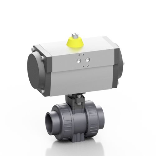 Ball valve - PBK1 - Effast - pneumatically-operated / for control ...