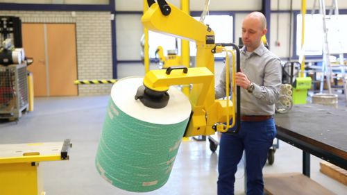 Roll lifting device - Dotec - handling / for labels