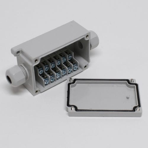 Wall-mounted terminal box - DS-MTP-6P - DSE, Inc. - flame-retardant ...