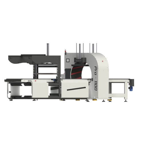 Horizontal stretch wrapping machine - PRO SERIES 1100W - DYNAWRAP ...
