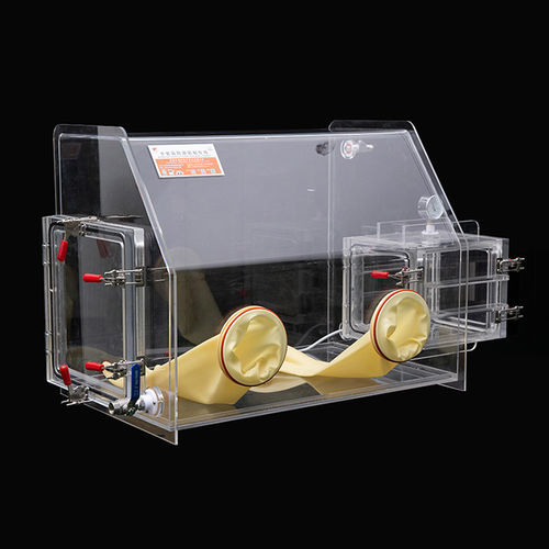Acrylic glove box - B-type series - Changshu Tongrun Electronic Technology Co., Ltd. - with ...