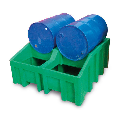 2-drum containment bund - Demo Serbatoi - HDPE / horizontal