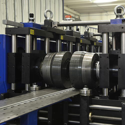 Step beam roll forming machine - TECNOMA - for aluminum profiles / for ...