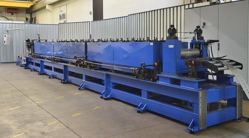 Roof panel roll forming line - TECNOMA - metal profile / for stainless ...